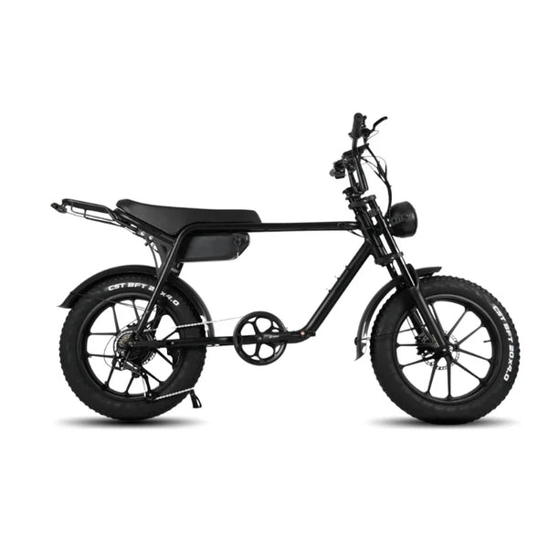 MAMBA - "SAHARA" FAT TYRE EBIKE BLACK – Lodown